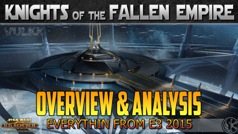SWTOR Knights of the Fallen Empire Announced - Trailer Overview ...