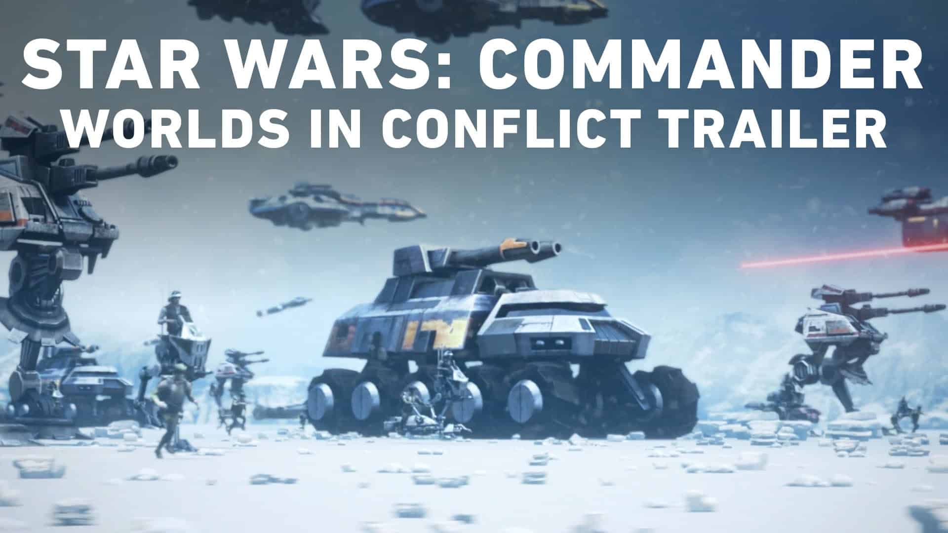 Star Wars Commander: Explore New Worlds in Conflict!