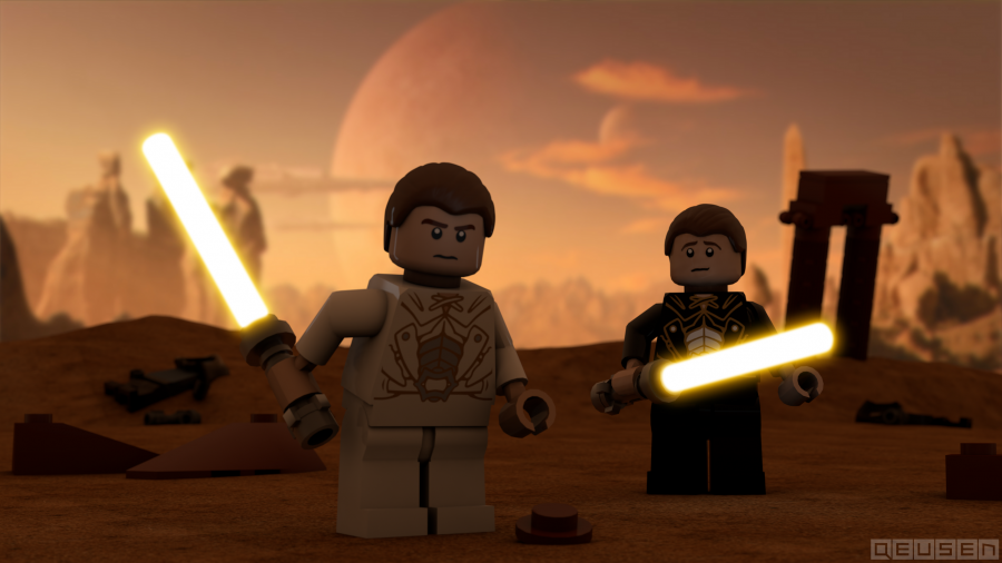 Explore LEGO KOTFE Fan Art by Qeusen - A Star Wars Delight!