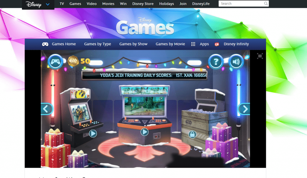 Explore Disney's Star Wars Arcade: Games & Decor!