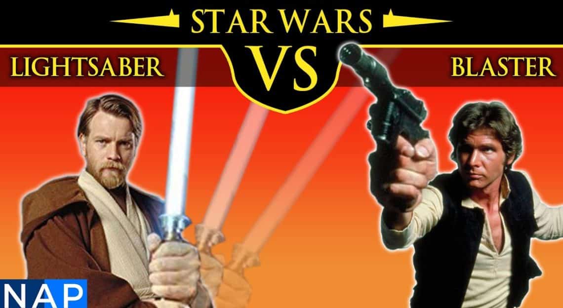 Blaster vs Lightsaber Duel: Which Wins in Star Wars?
