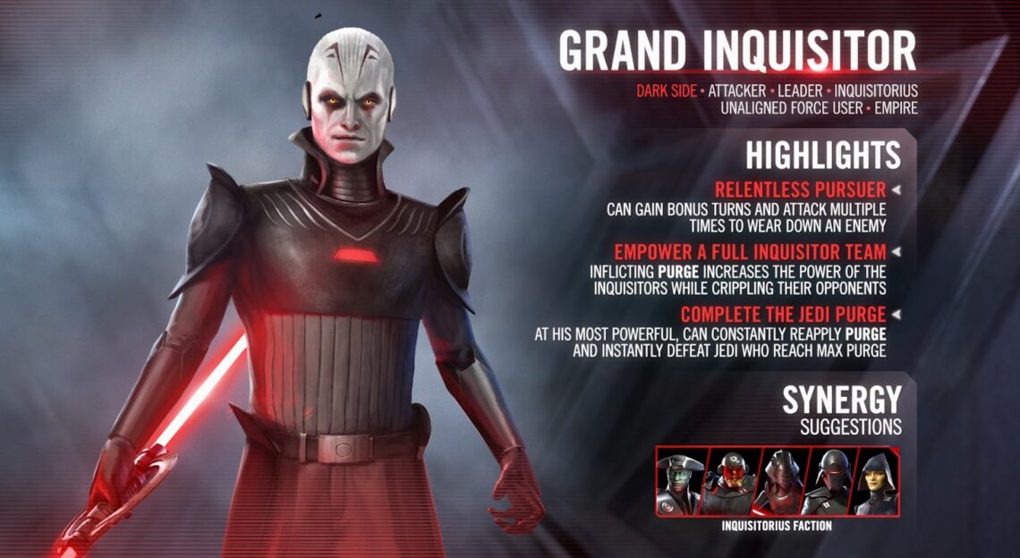 Meet Grand Inquisitor: Dark Force's New Battlefield Menace!