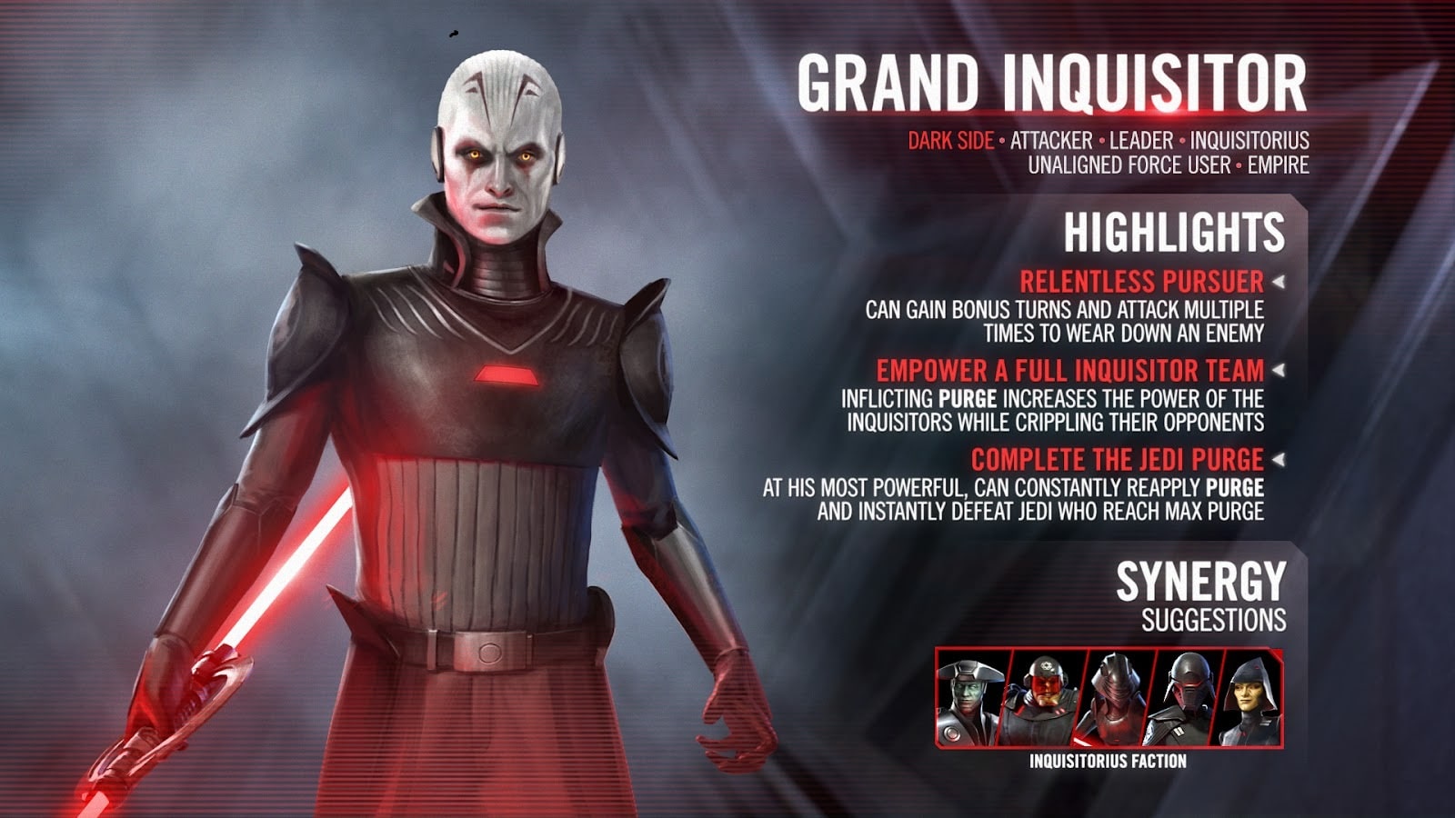 Meet Grand Inquisitor: Dark Force's New Battlefield Menace!