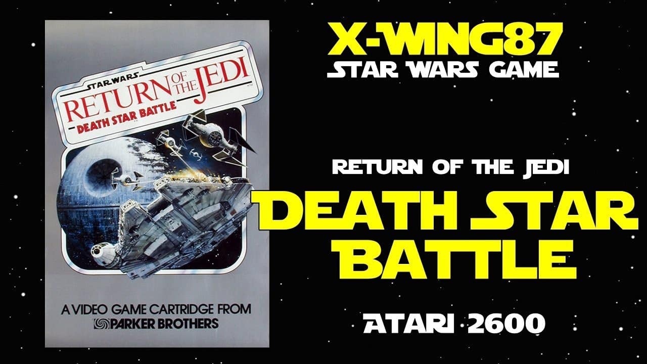 Atari's Star Wars Game: A Retro Death Star Battle!