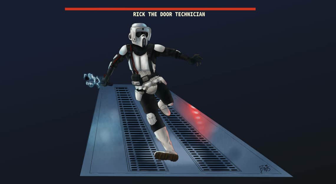 Rick the Door Technician: The Unexpected Fan Favorite of Star Wars Jedi ...