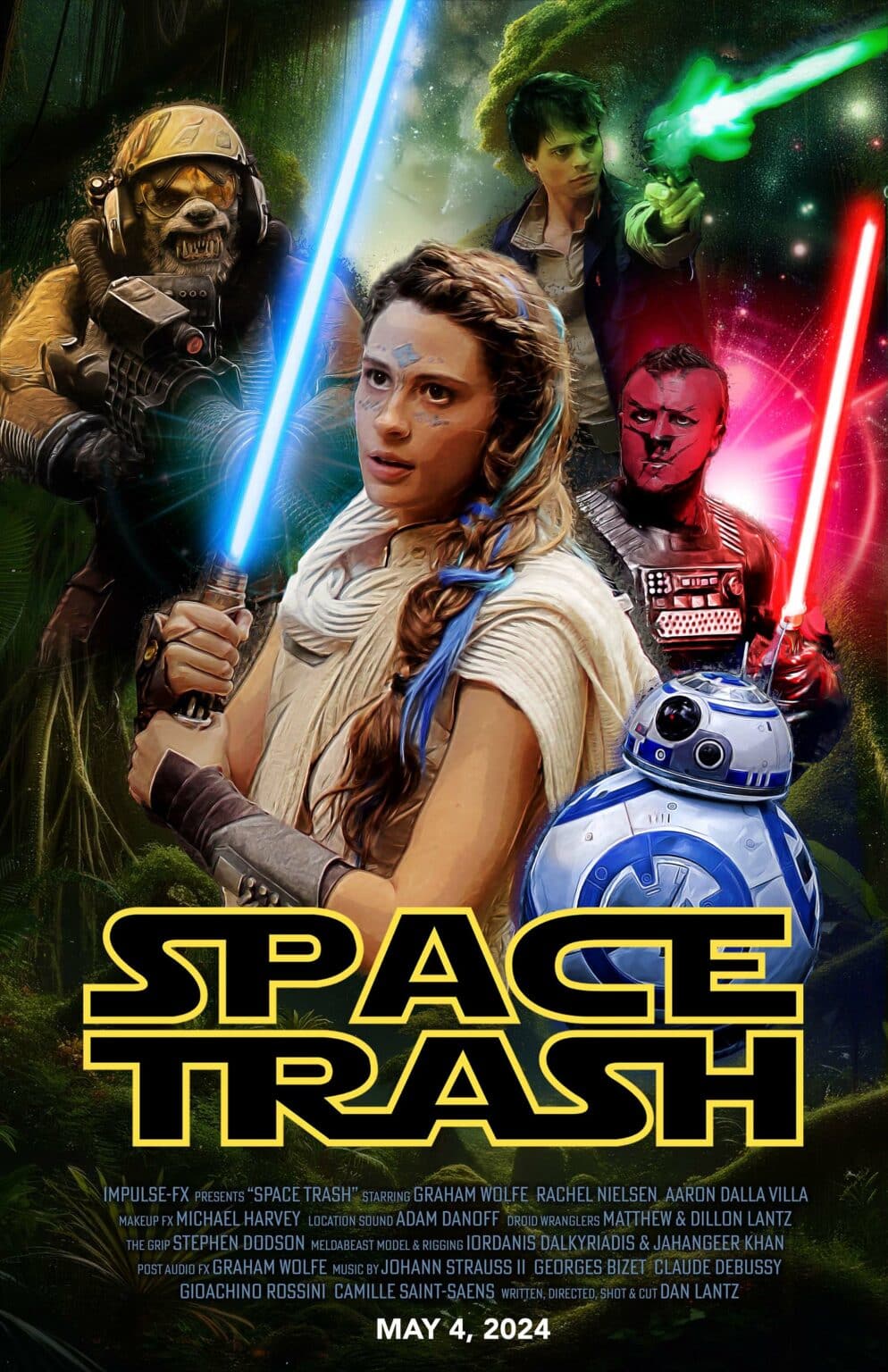 Watch Now: 'Space Trash: A Star Wars Parody' by Dan Lantz on YouTube | Celebrate Star Wars Day