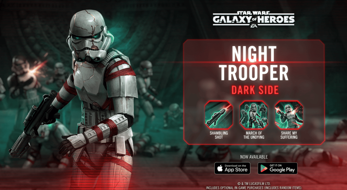 Introducing the Night Trooper in Star Wars Galaxy of Heroes: New Kit ...