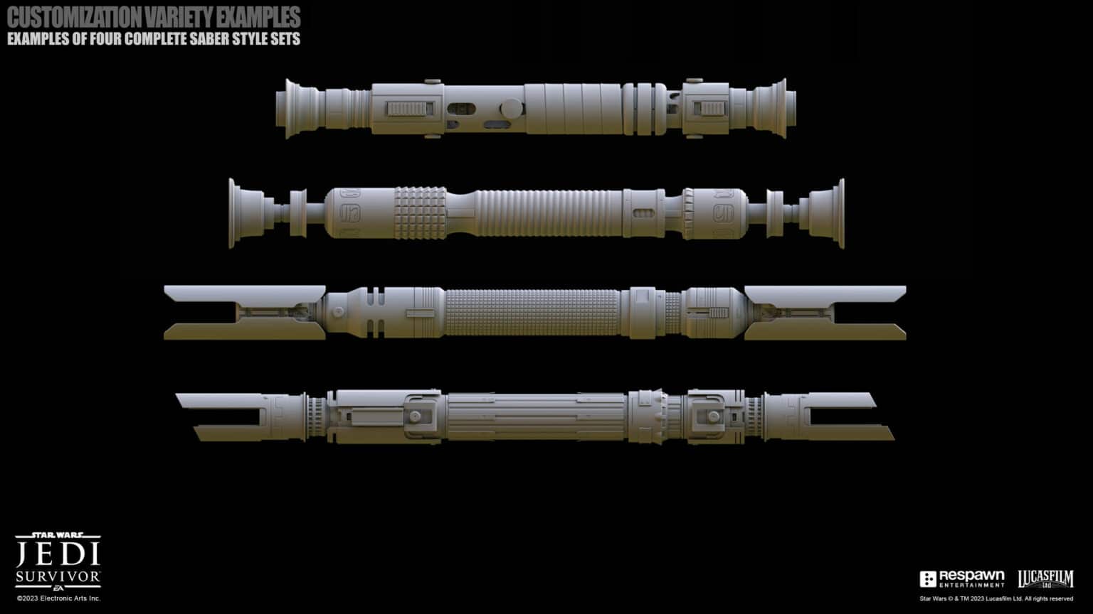 The Art of Lightsaber Design in Star Wars: Jedi Survivor
