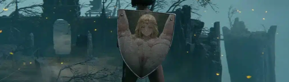 Elden Ring Mod Spotlight: Queen Marika NSFW Heater Shield