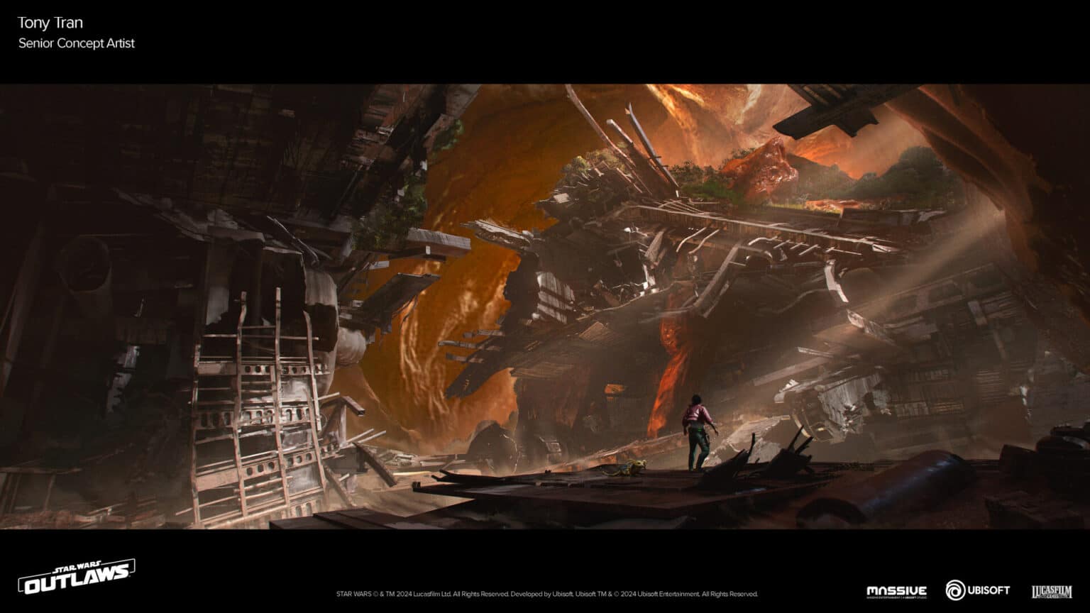 Exploring The Wreck: Stunning Star Wars Outlaws Concept Art Showcase