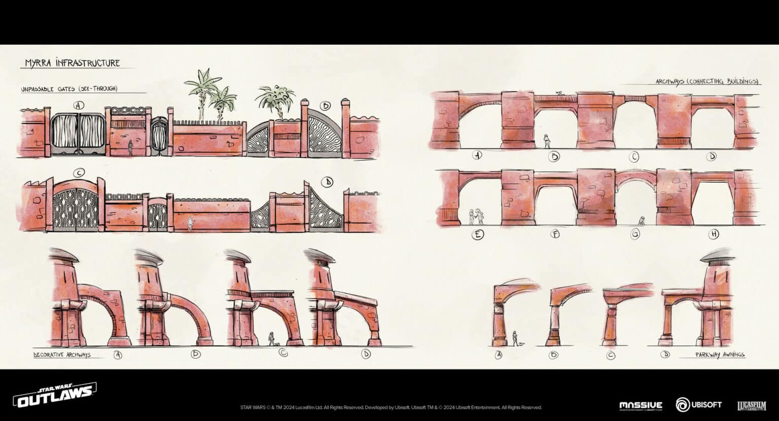 Explore the Stunning Concept Art of Myrra from Star Wars Outlaws