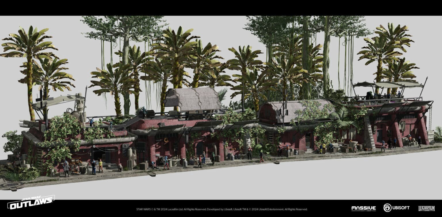 Explore the Stunning Concept Art of Myrra from Star Wars Outlaws