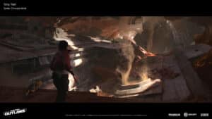 Exploring The Wreck: Stunning Star Wars Outlaws Concept Art Showcase