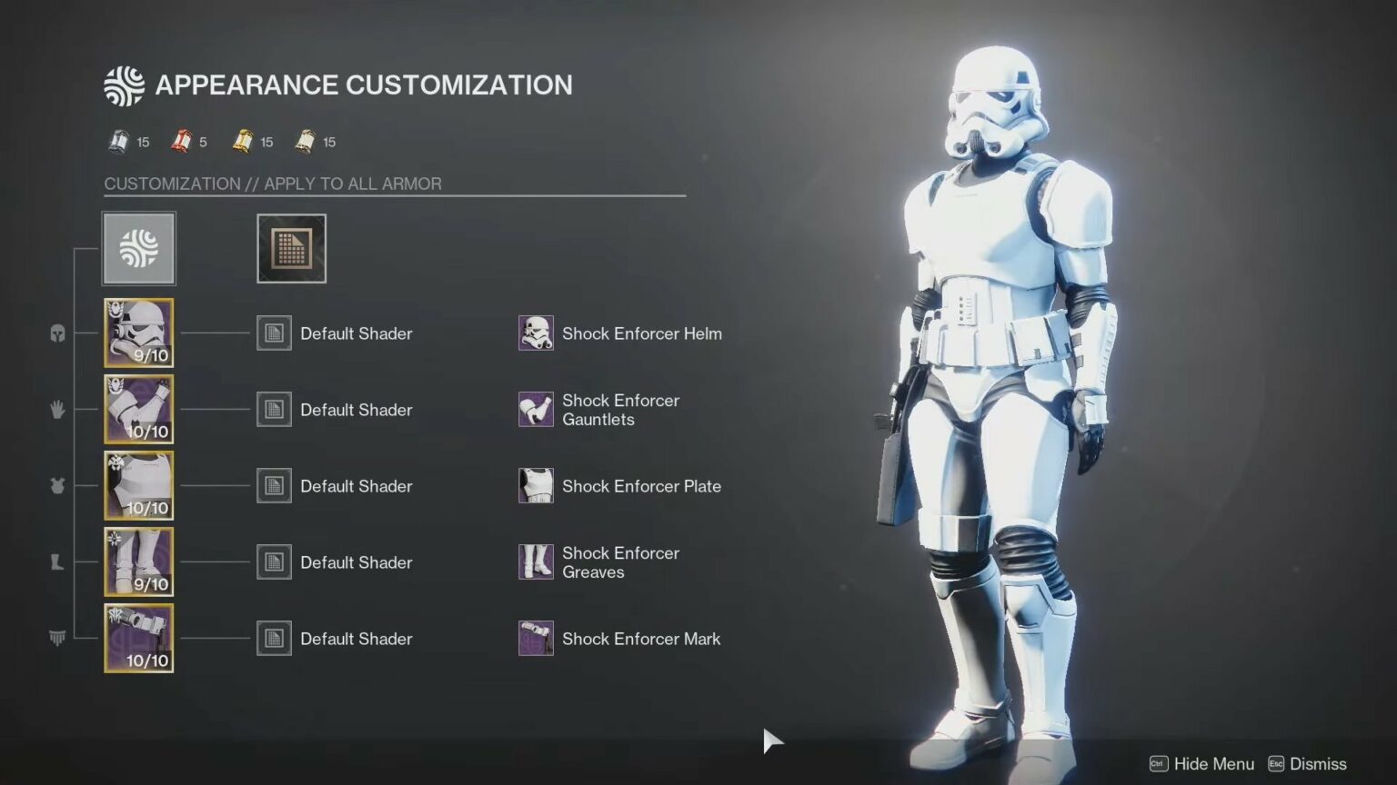 Star Wars x Destiny Collaboration: Gear & Cosmetics Launching February 4th