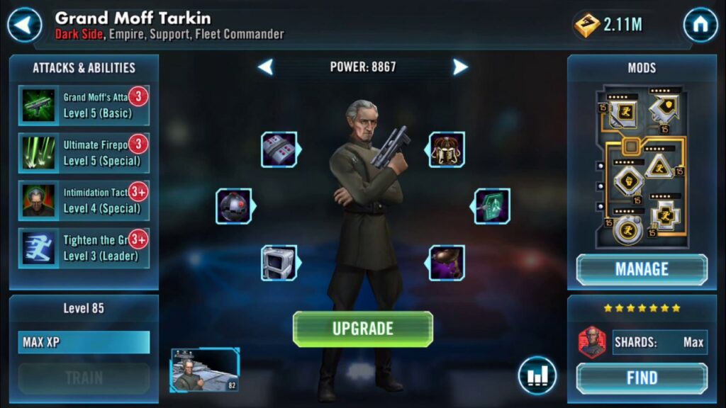 SWGOH Scorch Kit Reveal – Abilities, Strategy, Mods & Dark Side ...