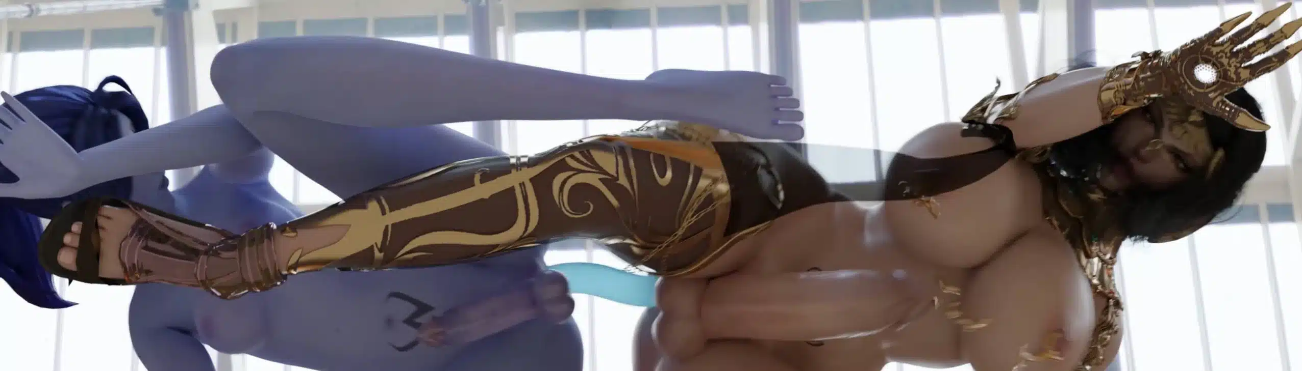 Stellar Blade NSFW Main Menu: Futa Valmiel x Futa Widowmaker Mod Guide & Download