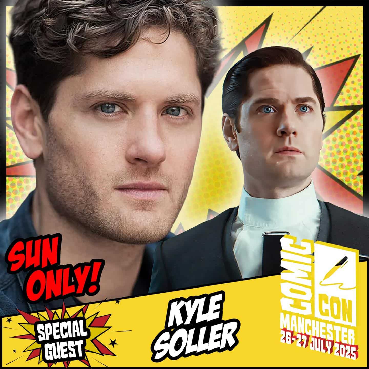 Kyle Soller Set to Appear at Comic Con Manchester 2025