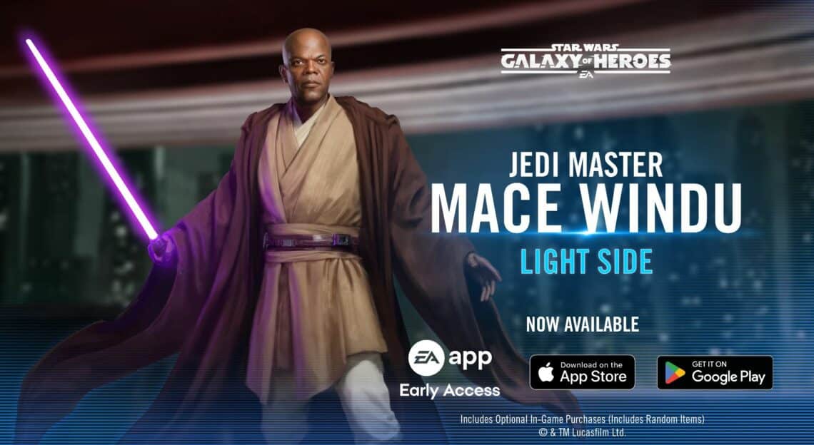 Jedi Master Mace Windu Kit Reveal – SWGOH Legendary Event Breakdown