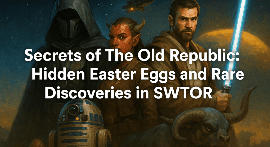 SWTOR Hidden Secrets: Rare Items, Easter Eggs & Secret Quests Revealed