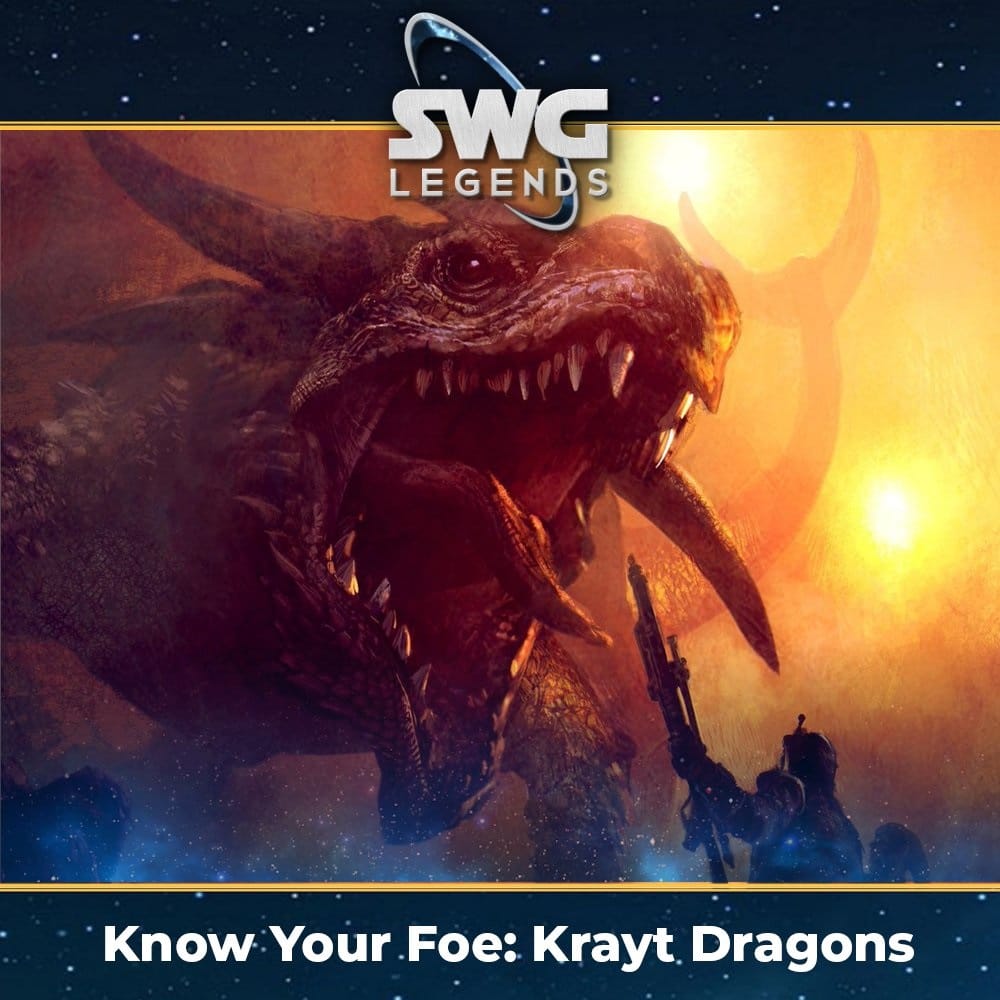 SWG:Legends Friday Feature – Know Your Foe: Krayt Dragons