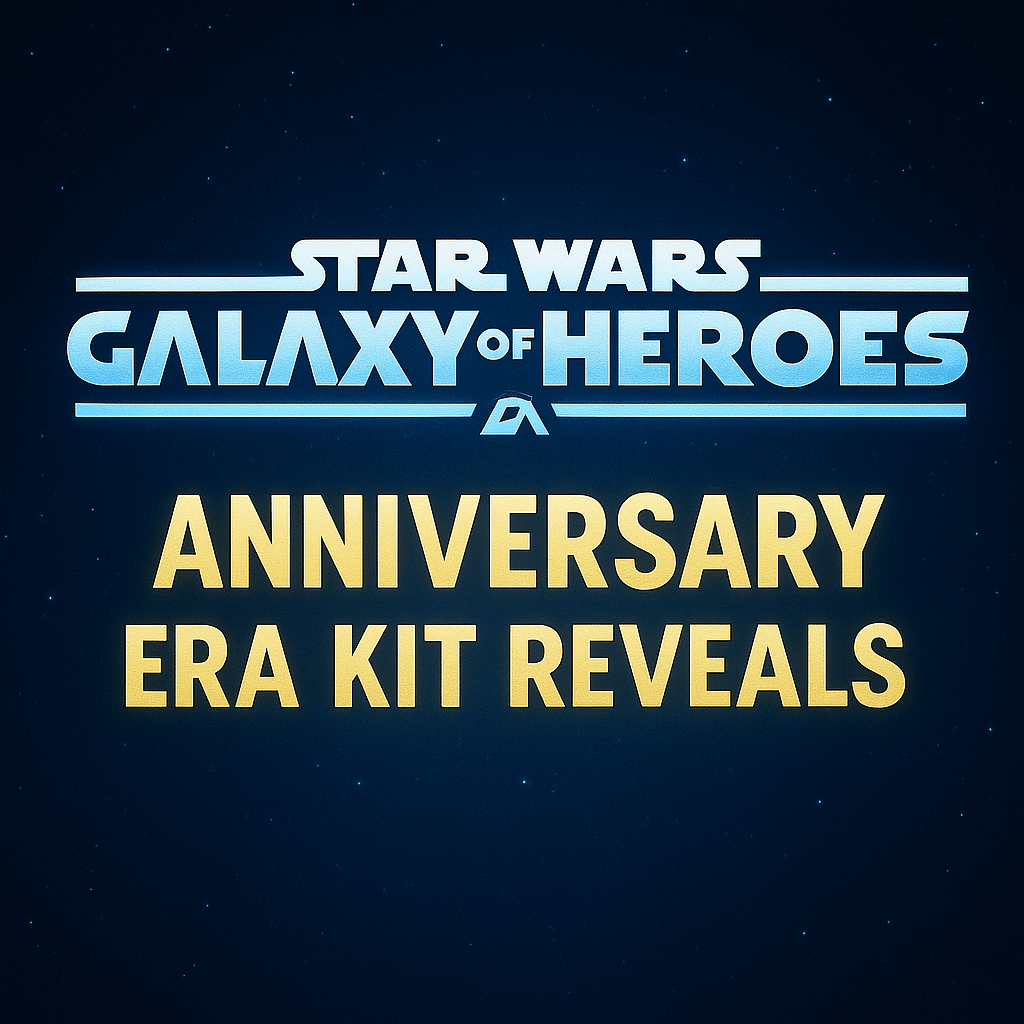 SWGOH Anniversary Era Kits: Stormtrooper Luke, IG-90, Inquisitor ...