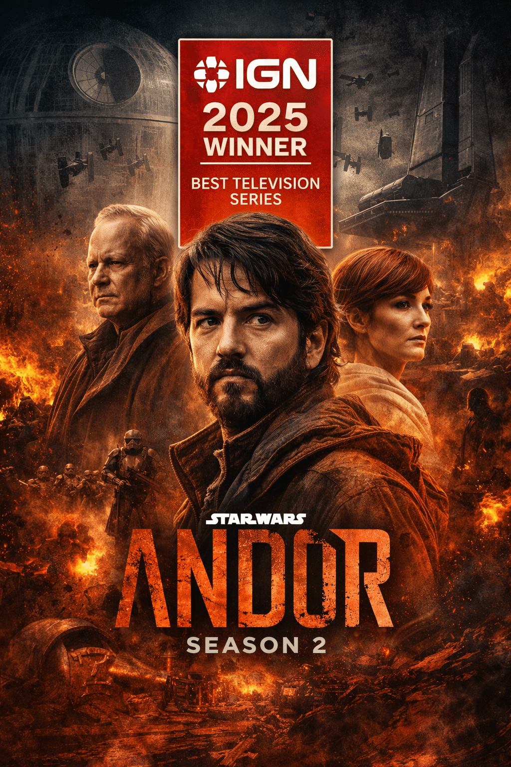 Andor Season 2 Voted Best Television Series of 2025 by IGN