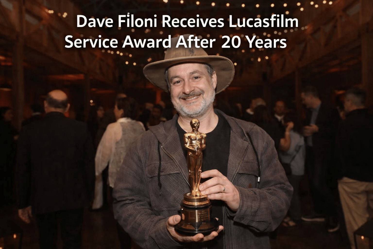 Ben Burtt Receives Lucasfilm’s First-Ever 50-Year Service Award