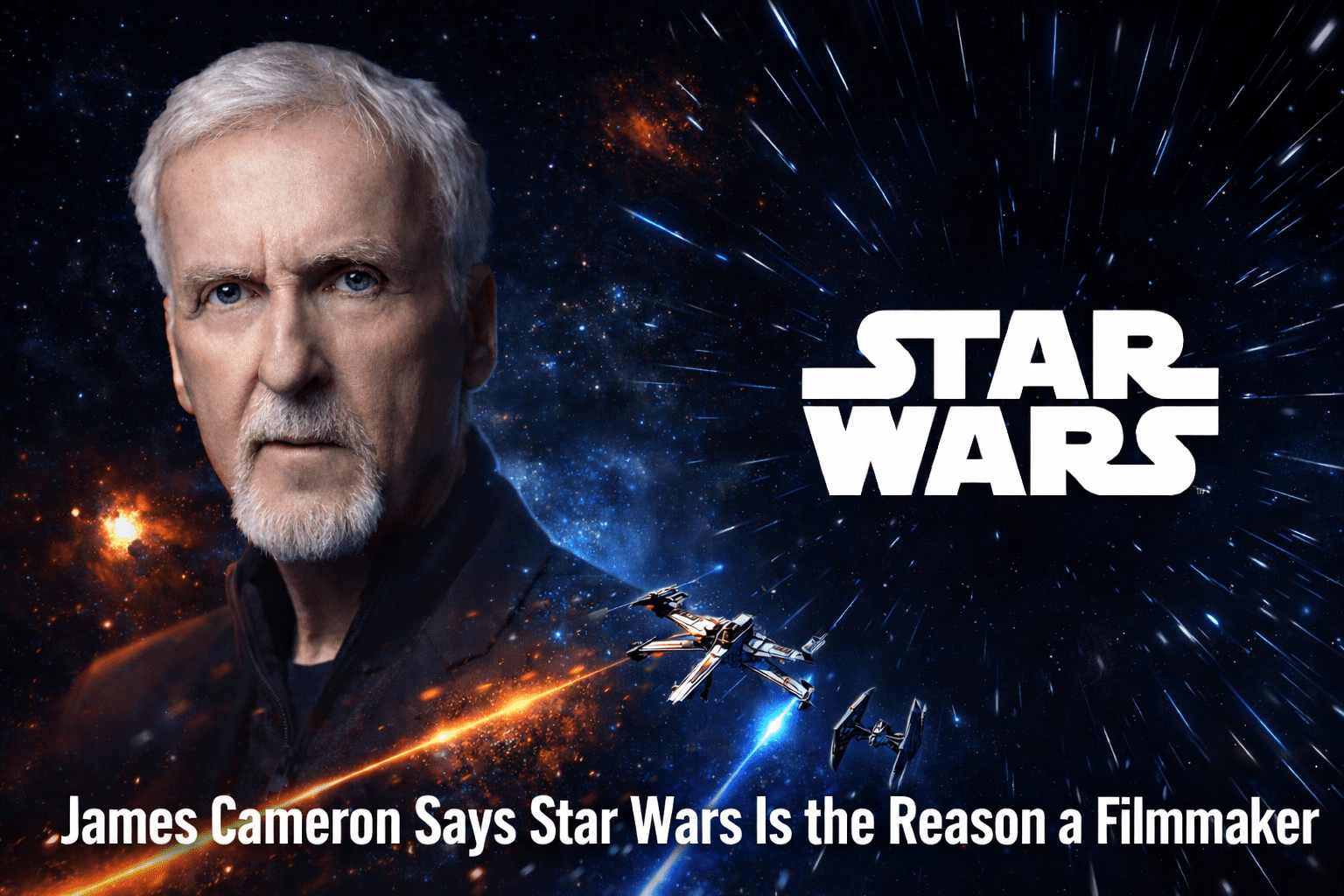 James Cameron: Star Wars Inspired Me to Become a Filmmaker