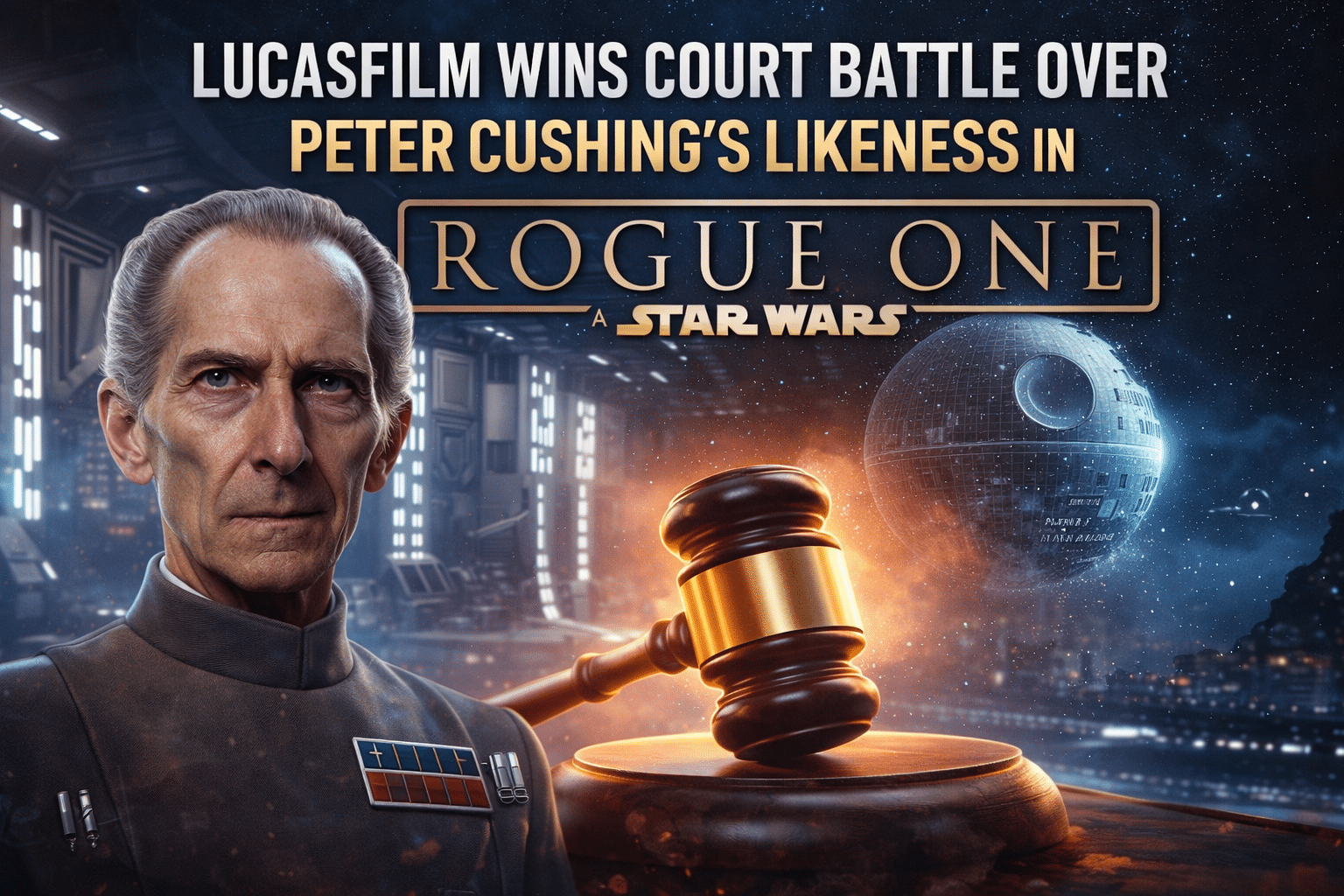 Lucasfilm Wins Legal Battle Over Peter Cushing’s Likeness in Rogue One