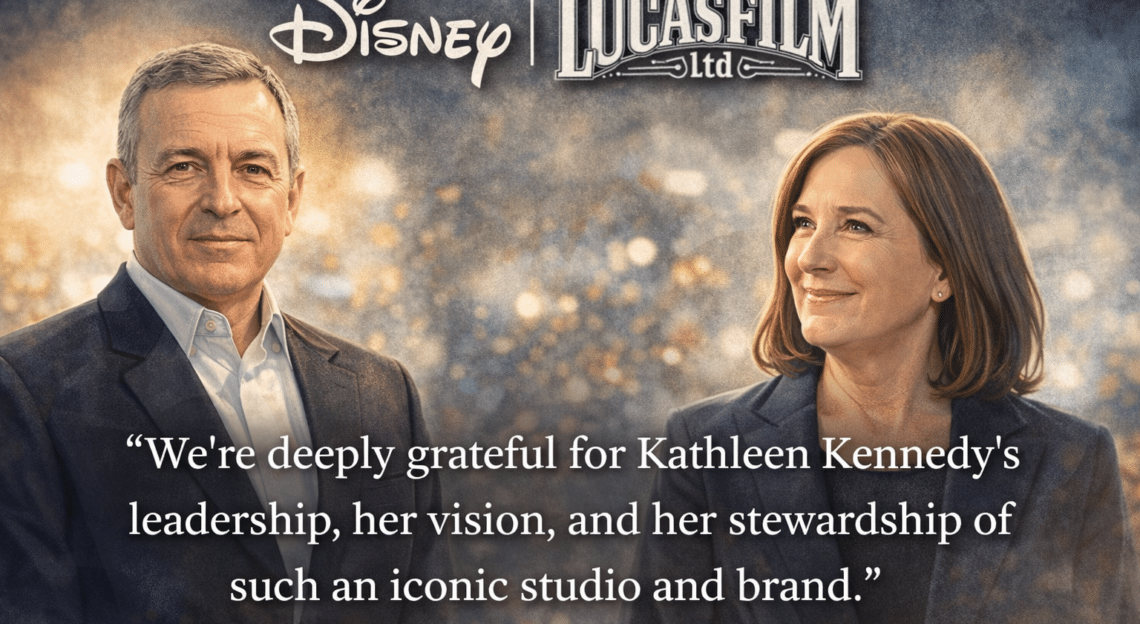 Bob Iger Praises Kathleen Kennedy as She Departs Lucasfilm