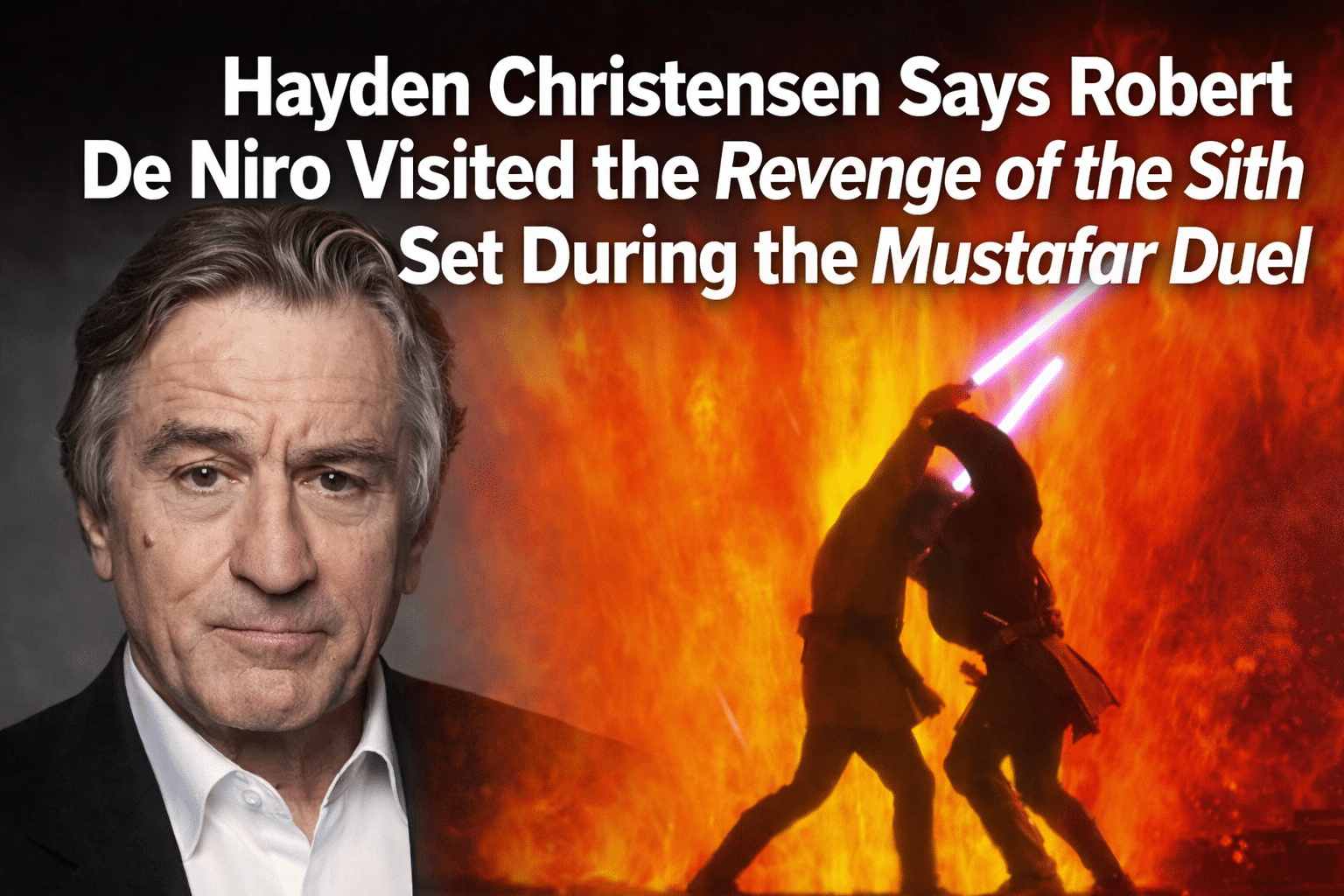 Hayden Christensen Wore Wigs as Anakin in Revenge of the Sith