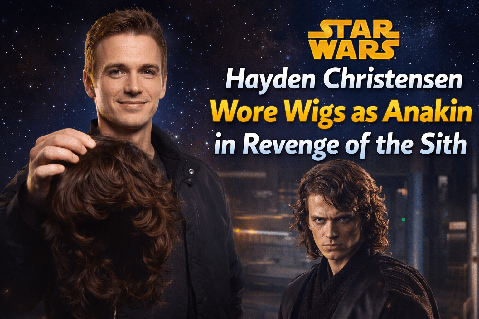 Hayden Christensen Wore Wigs as Anakin in Revenge of the Sith