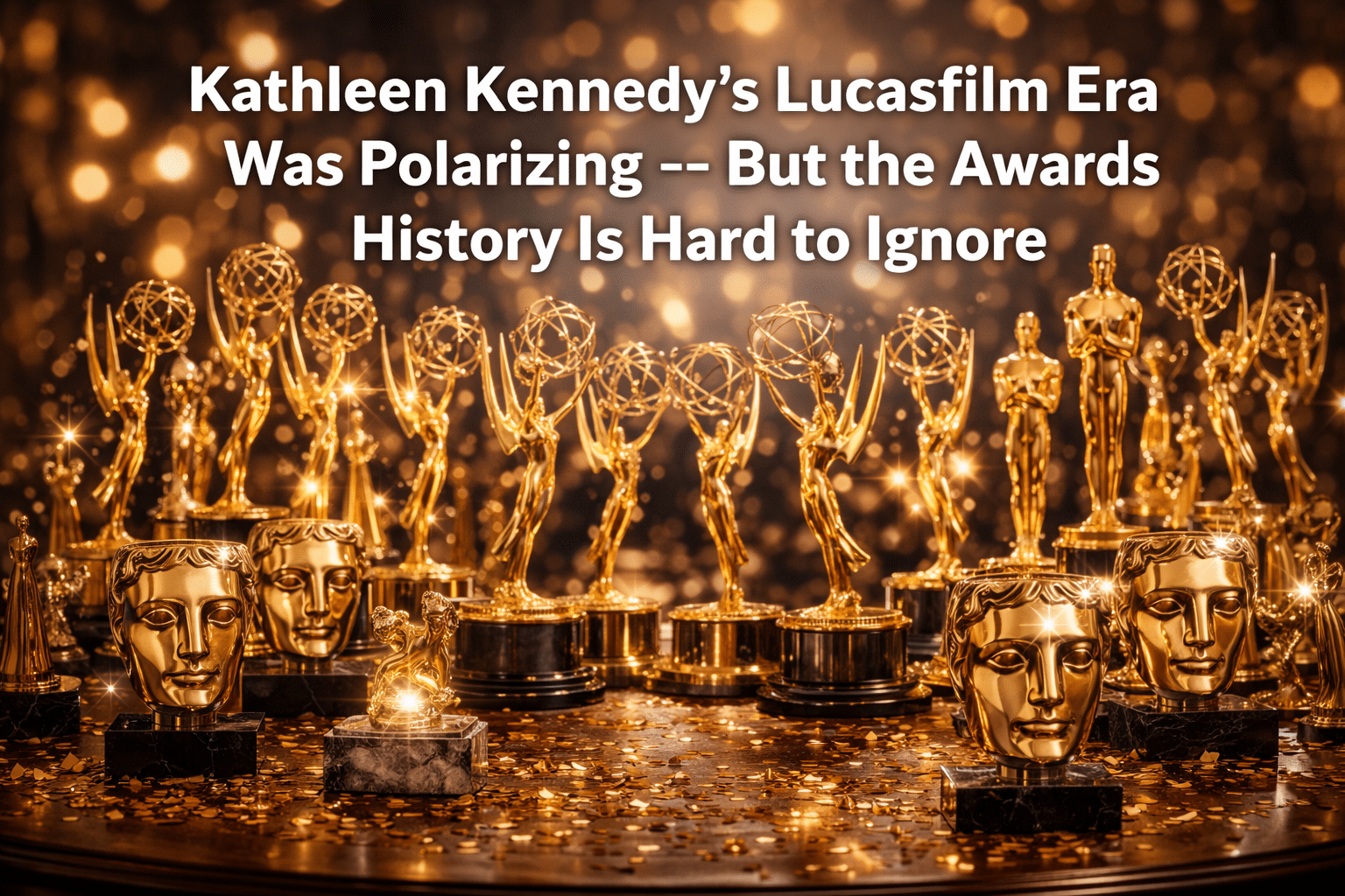 Kathleen Kennedy’s Lucasfilm Era: Award Wins and Nominations Breakdown