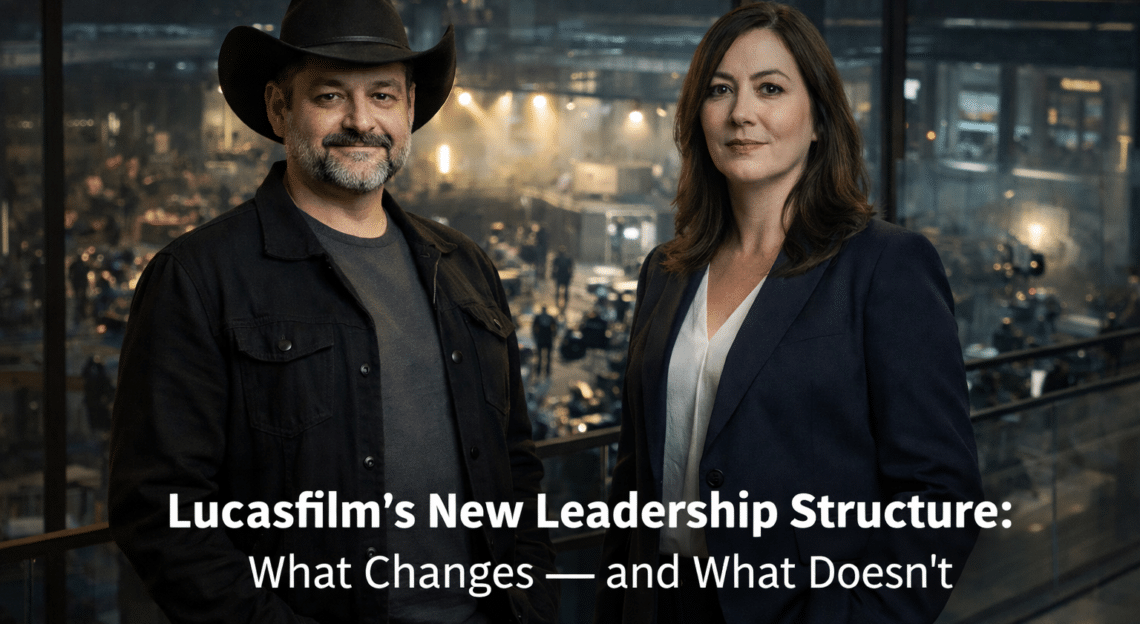 Lucasfilm’s New Leadership Structure: What Changes — and What Doesn’t