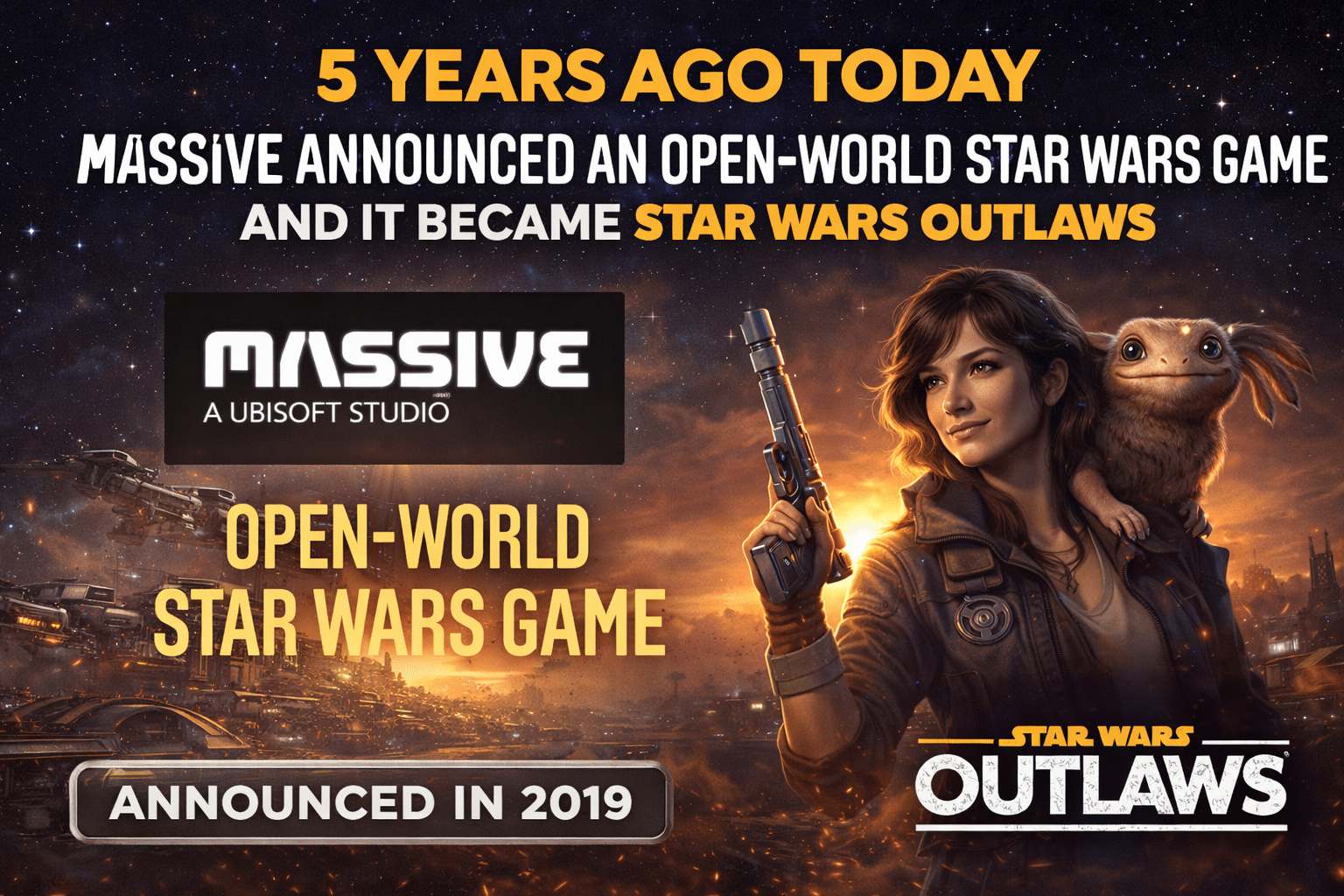 5 Years Ago, Massive Announced an Open-World Star Wars Game — It Became ...