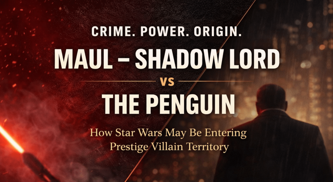 Maul Shadow Lord vs The Penguin: Why the Shows Share the Same Villain ...