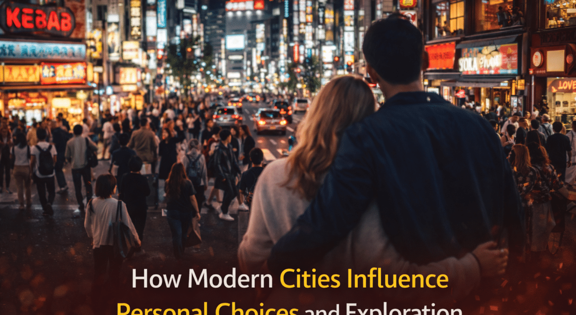How Modern Cities Influence Personal Choices and Exploration
