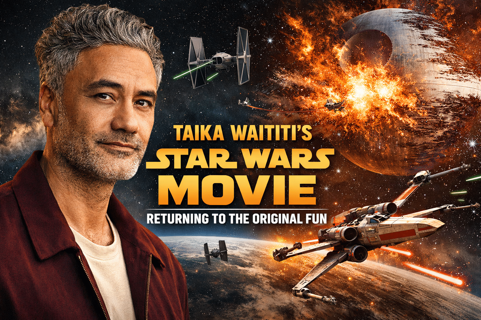 Taika Waititi Wants His Star Wars Movie to Feel Fun Again