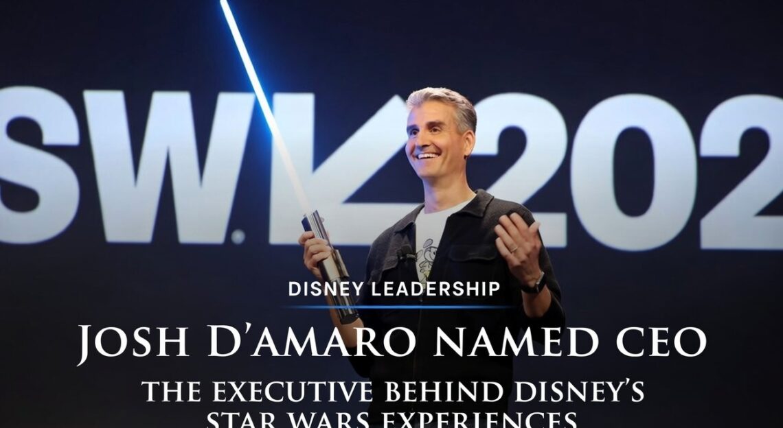 Josh D’Amaro Named Disney CEO – His Star Wars Legacy Explained