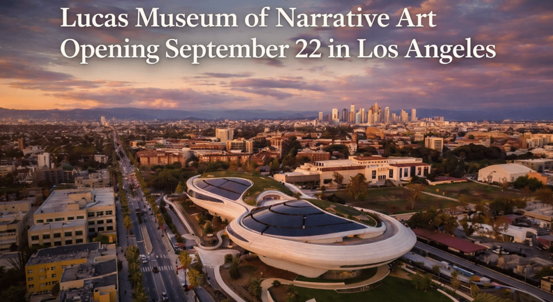 Lucas Museum of Narrative Art Opening September 22 in Los Angeles