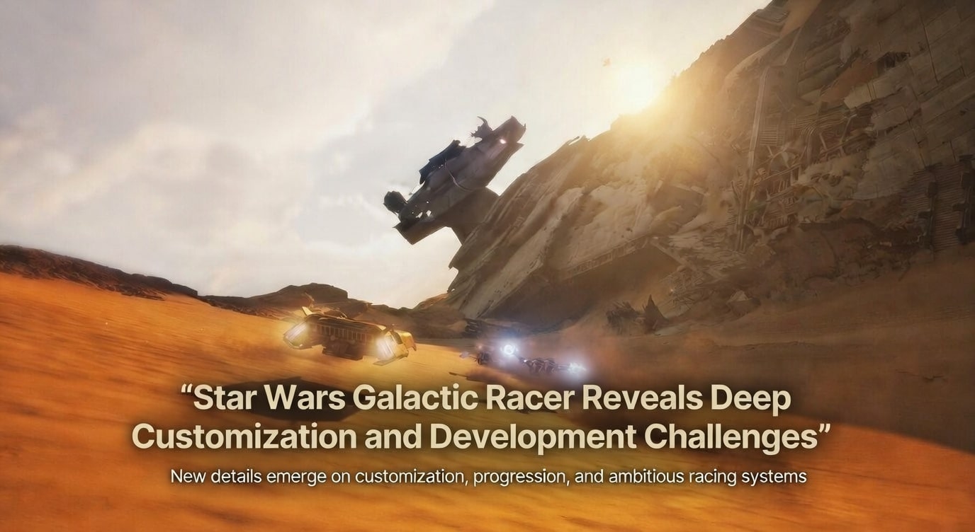 Star Wars: Galactic Racer Isn’t Just Podracing — Devs Reveal Big Plans