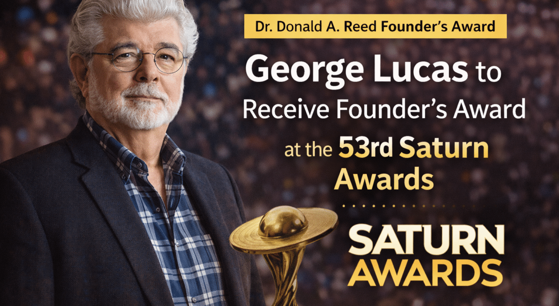 George Lucas to Receive Founder’s Award at the 53rd Saturn Awards