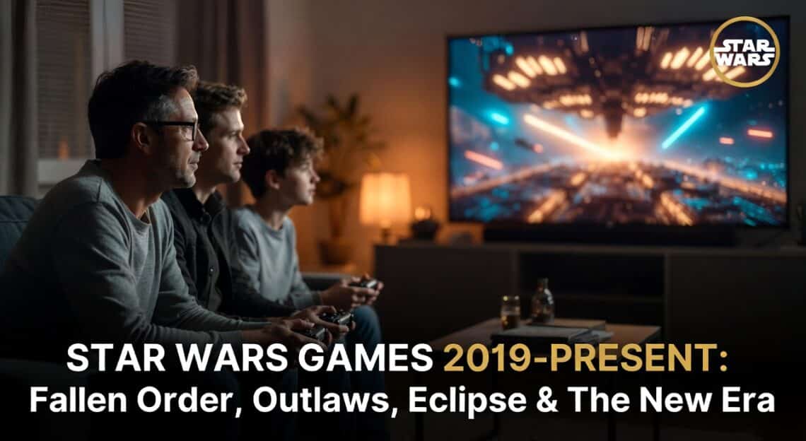 Star Wars Games 2019–Present: Fallen Order, Outlaws, Eclipse & The New Era