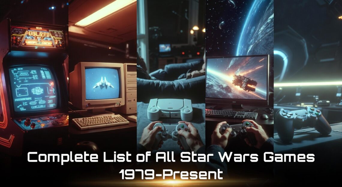 All Star Wars Games Ever Made – Released, Cancelled & Mod Archive