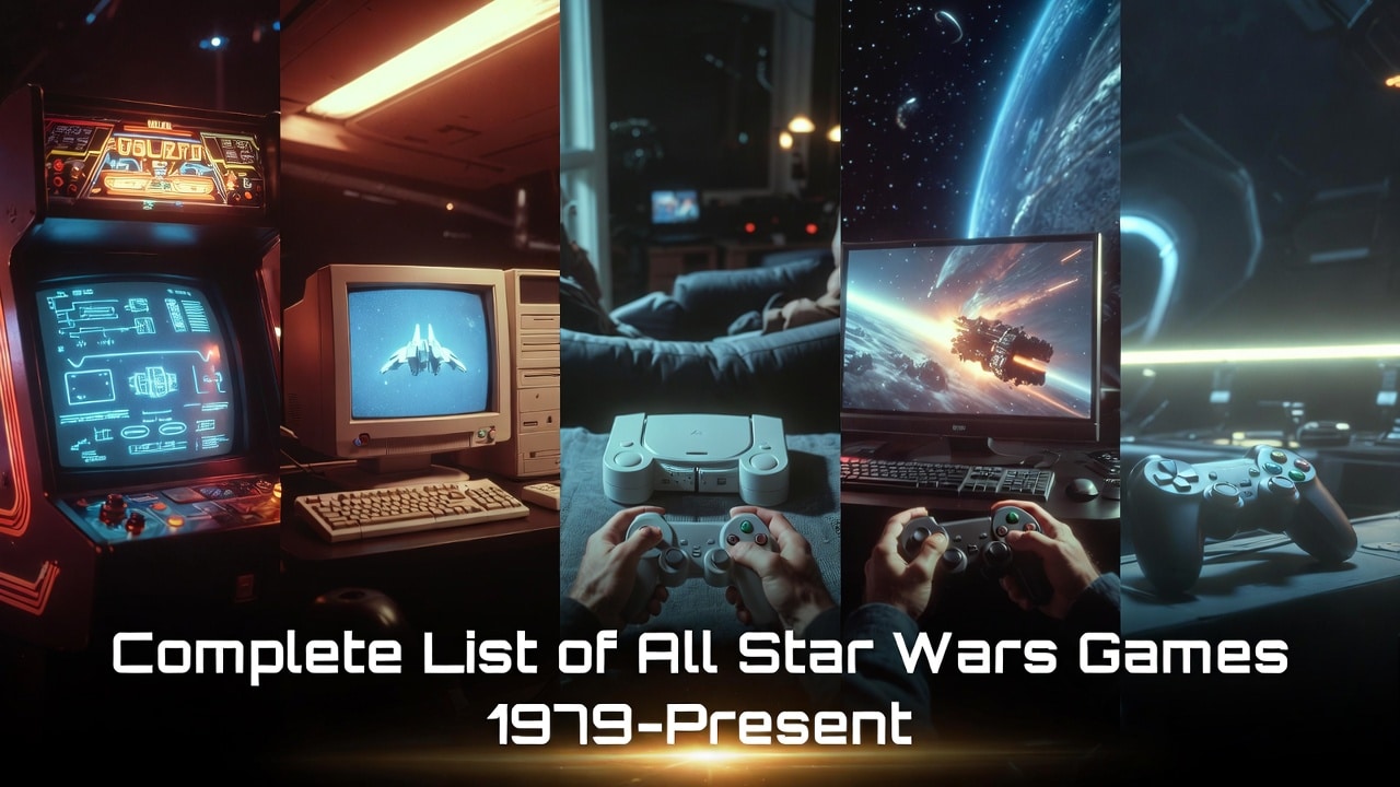 All Star Wars Games Ever Made – Released, Cancelled & Mod Archive