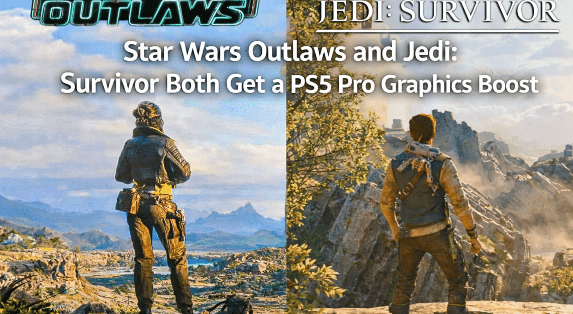 Star Wars Outlaws and Jedi: Survivor Both Get a PS5 Pro Graphics Boost