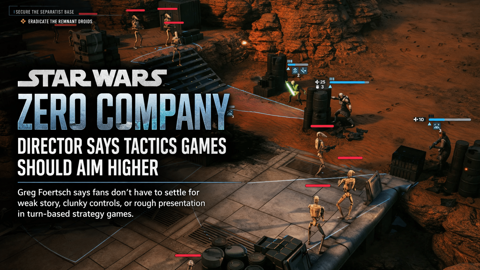 Star Wars Zero Company Reveals 12 Classes, Species Options, and Den ...