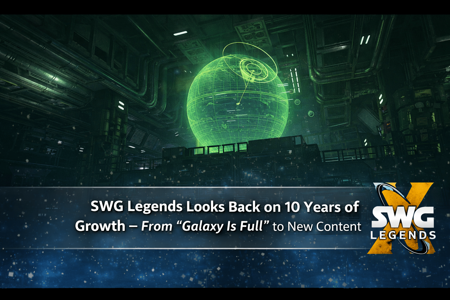 SWG Legends Looks Back on 10 Years of Growth and Community Progress