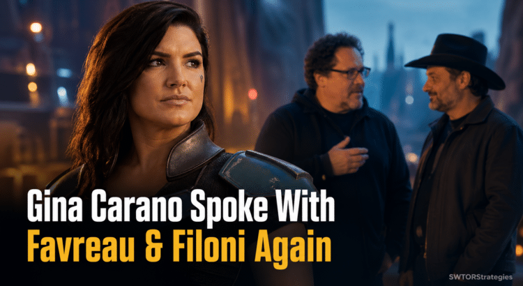 Gina Carano Spoke With Favreau And Filoni After Settlement