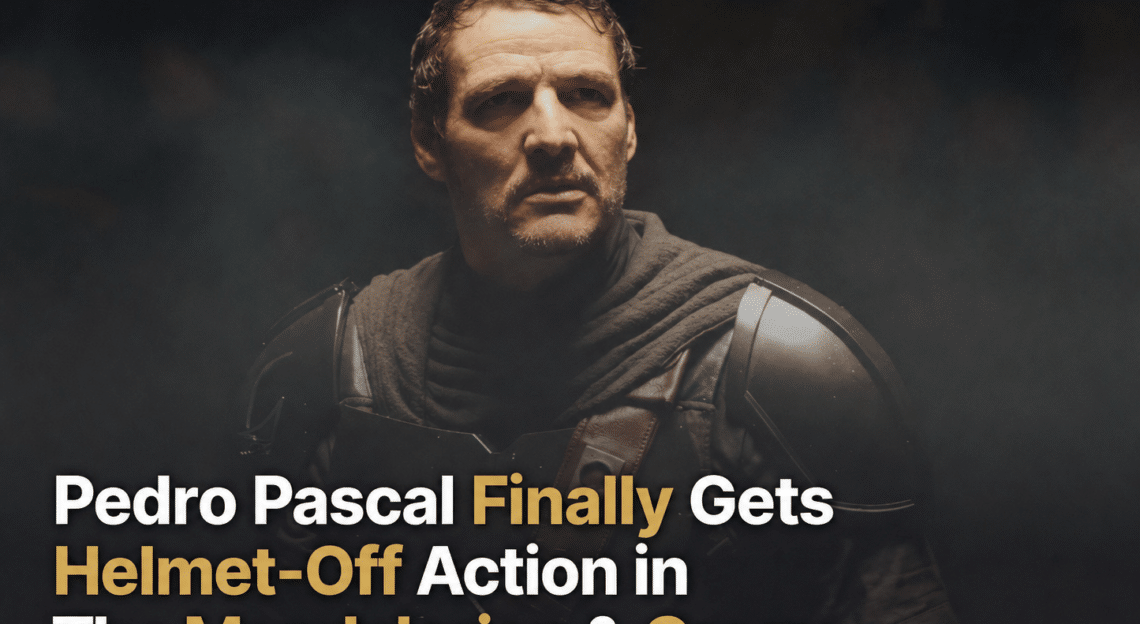 The Mandalorian & Grogu Lets Pedro Pascal Fight Helmet-Off